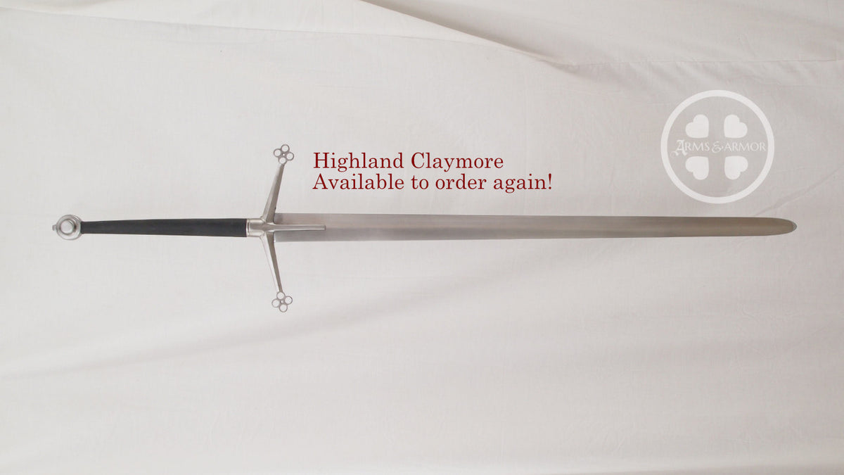 Our Claymore is available again! – Arms & Armor