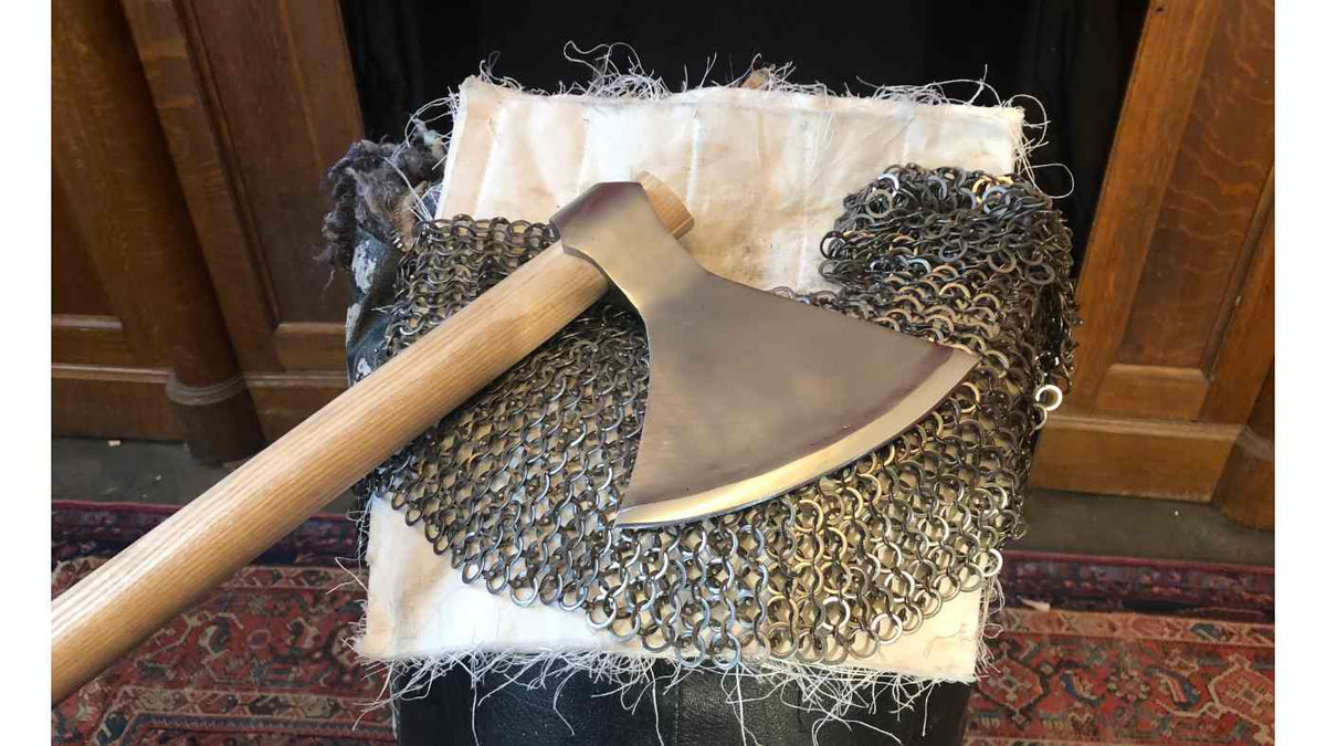 Dane Battle Axe vs. Historical Armor – Arms & Armor