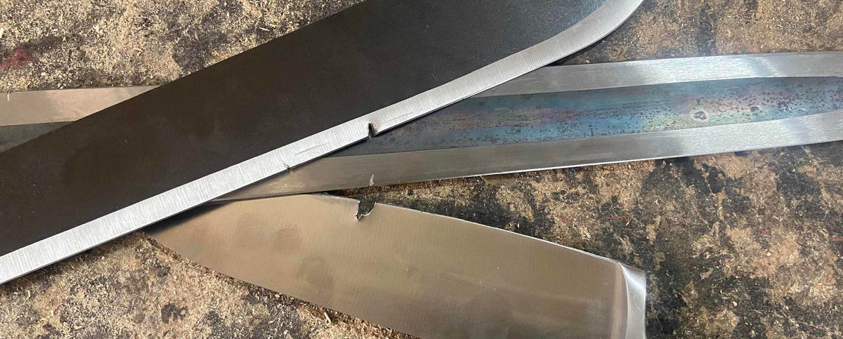 How hard should a sword blade be? Sword vs. Machete and Chef Knife ...