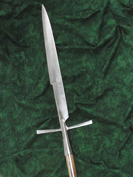 Custom Glaive w/ integral cross – Arms & Armor
