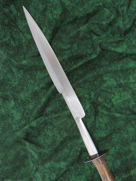 Medieval Glaive Glaive Weapon Isolated In White Background 3D Render